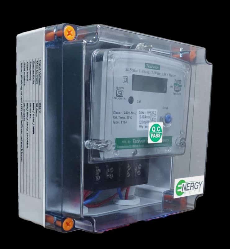 IOT Single Phase Meter | Smart Electricity Meters | EnergyBots